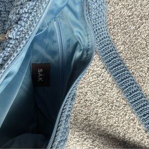 The Sak | Bags | The Sak Blue Crochet Shoulder Bag | Poshmark